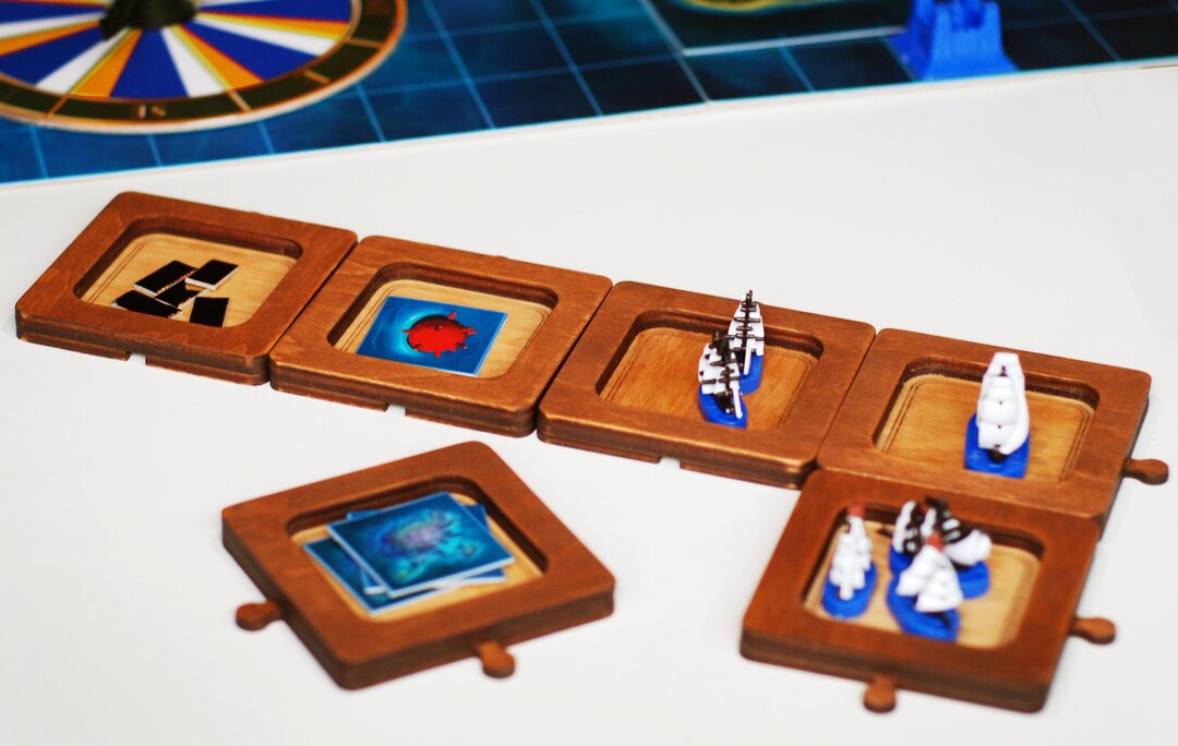 Mini Trays for Board Game Tokens and Figures / Board Games - Etsy