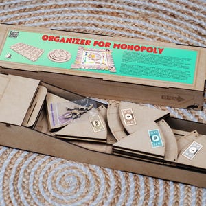 Monopoly Board Frame / Organizer for Monopoly - Etsy