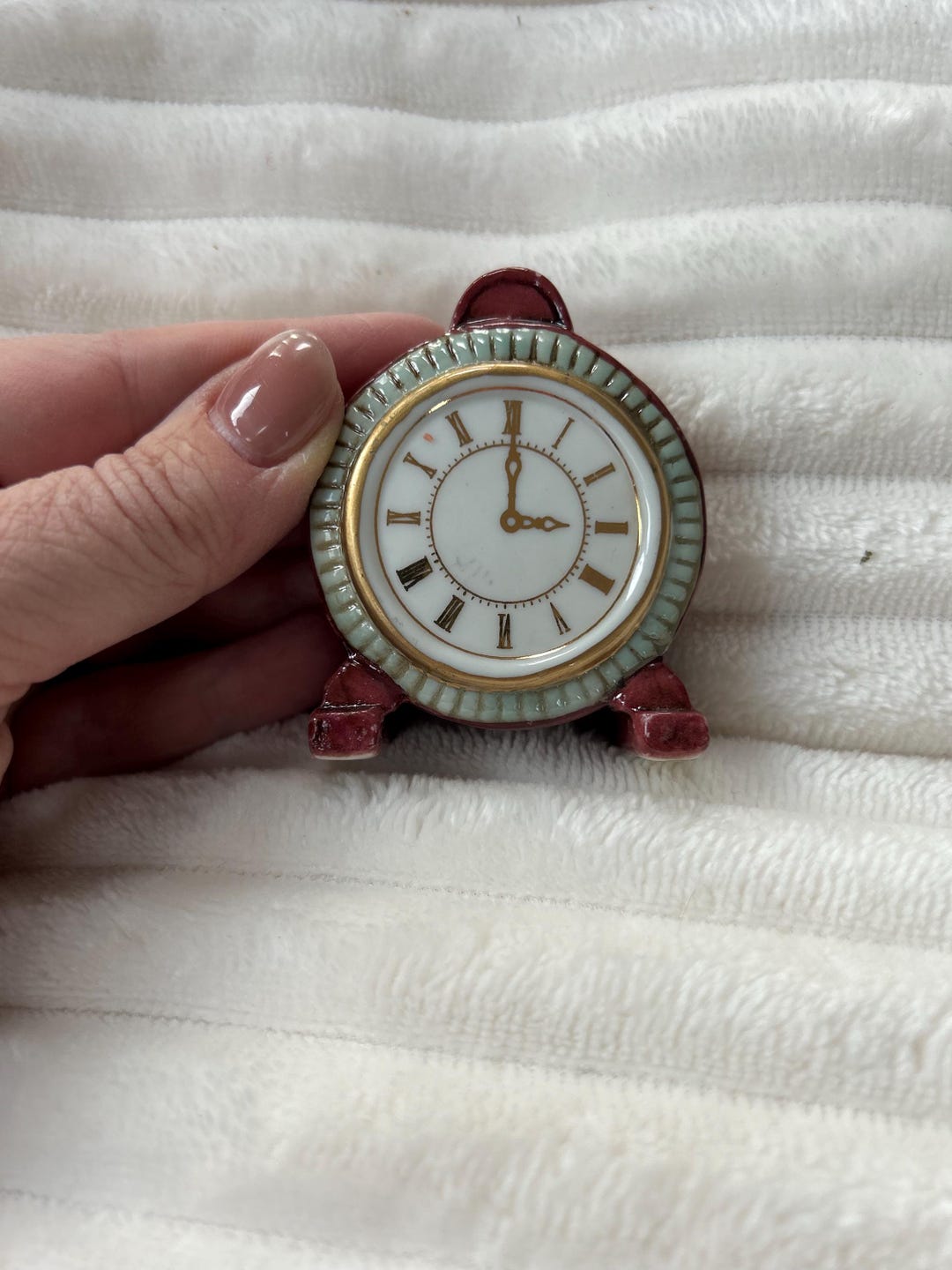 2002 Sam's Club Grandeur Noel Santa Scene Christmas Replacement Clock ...