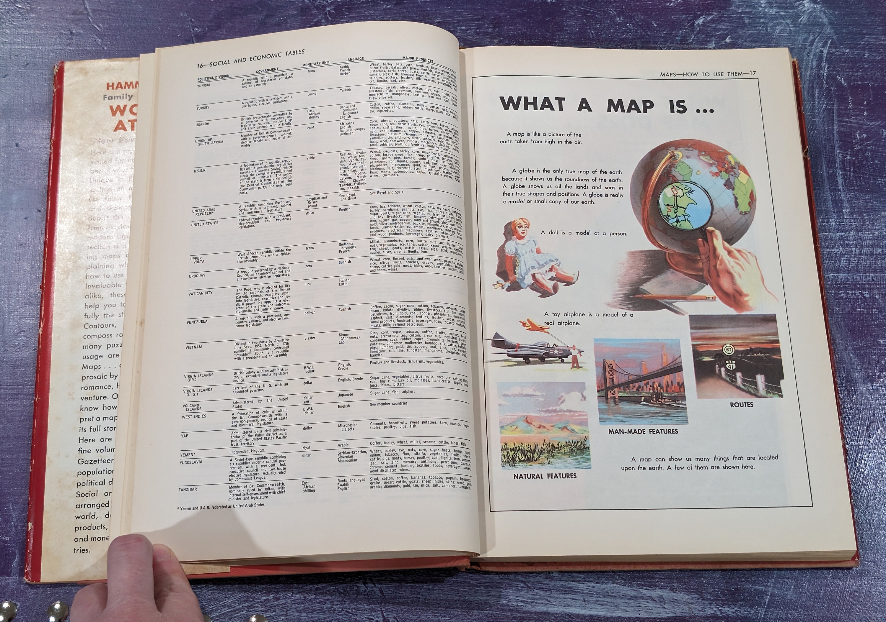 Hammond's Family Reference World Atlas Space Age Edition New Revised ...