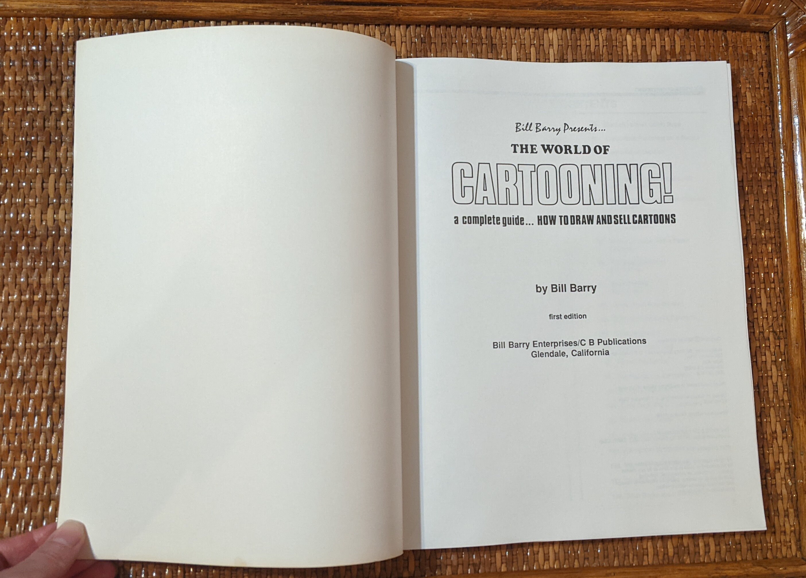 Bill Barry Presents the World of Cartooning A Complete Guide - Etsy