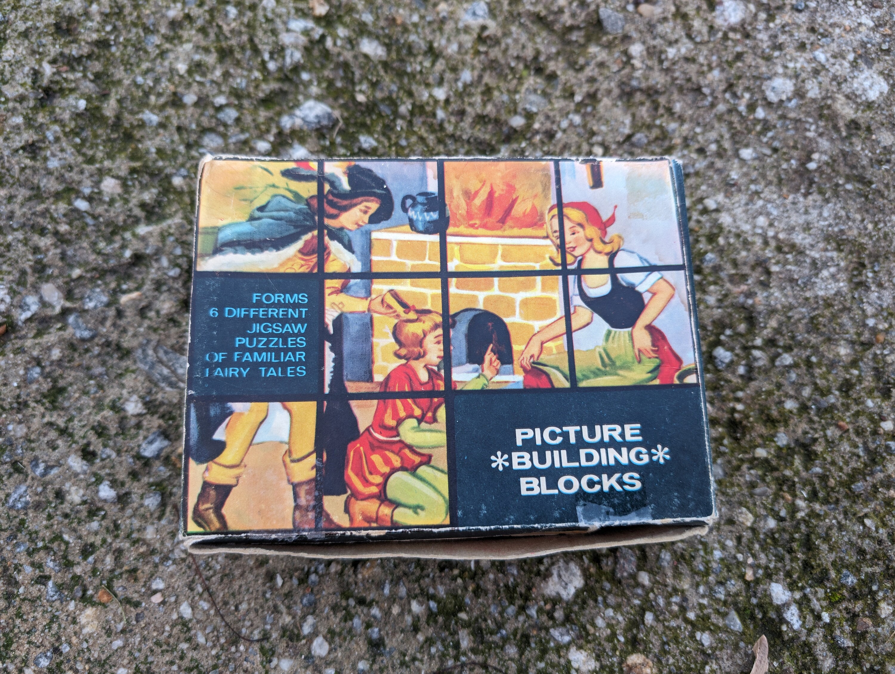 Vintage Chadwick-miller Toy in Original Box Puzzle Blocks With ...