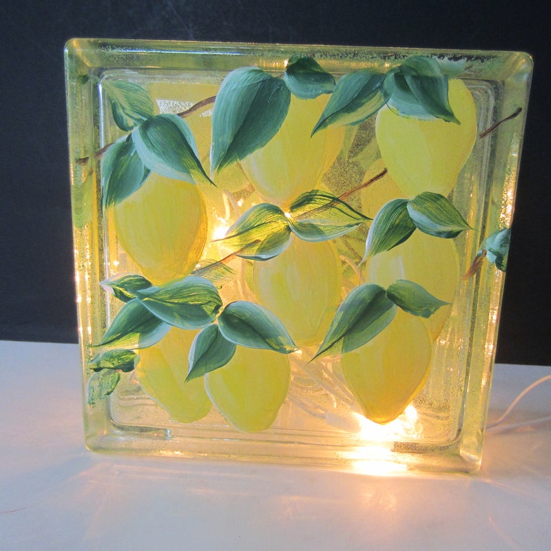 Glass Block Lights - Etsy