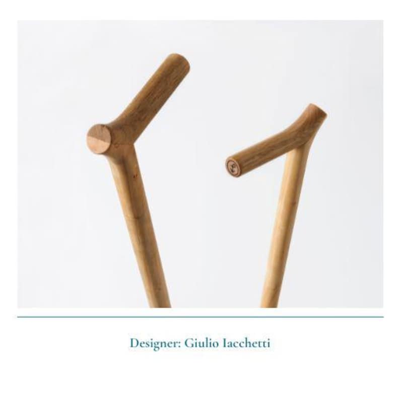 Venetian Walking Stick in Reclaimed Wood – Unique Gift – Sustainable ...