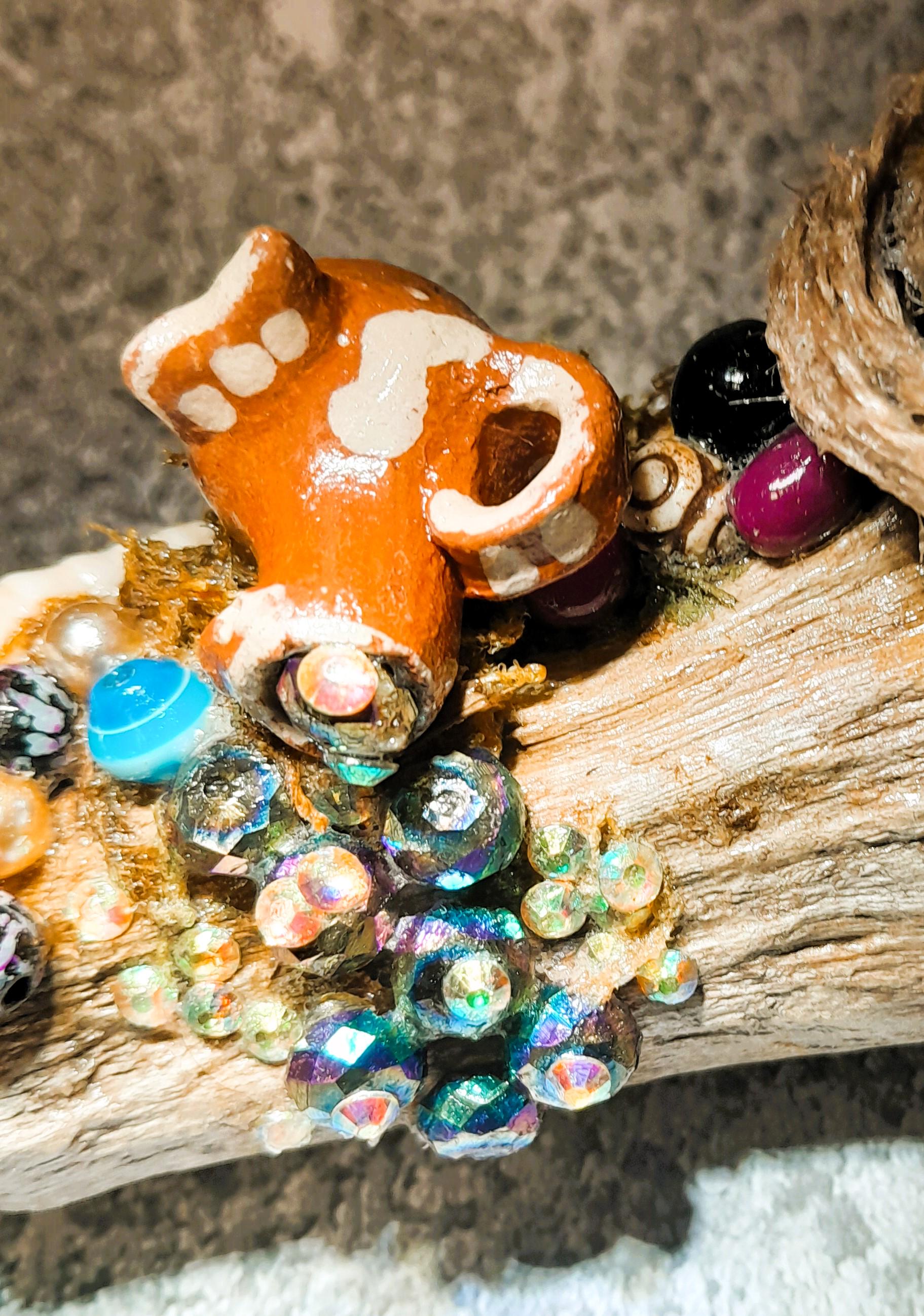 Planter Shipwreck-busted Ship Pieces Strewn About! Driftwood Vintage ...