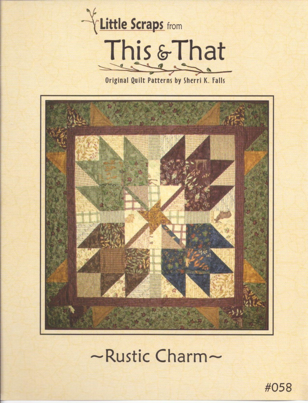 Rustic Charm Quilt Download Pattern - Etsy