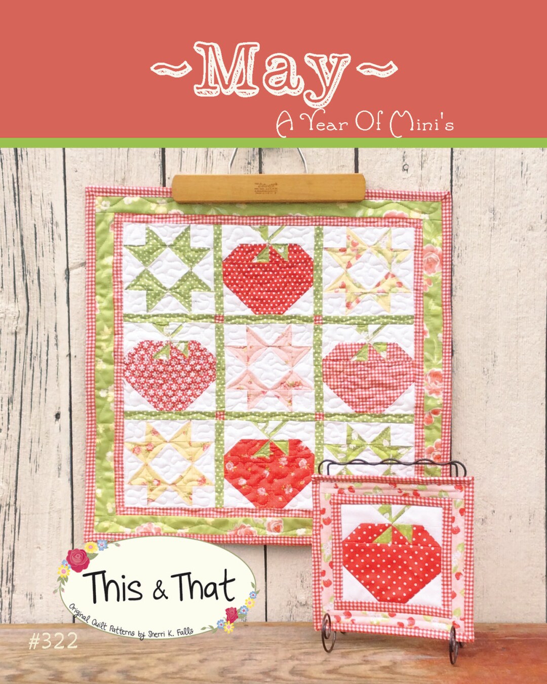 A Year of Mini~ May Quilt Pattern - Etsy