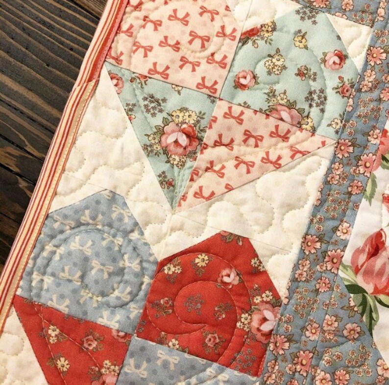 Love Note Mini Quilt Download Pattern - Etsy