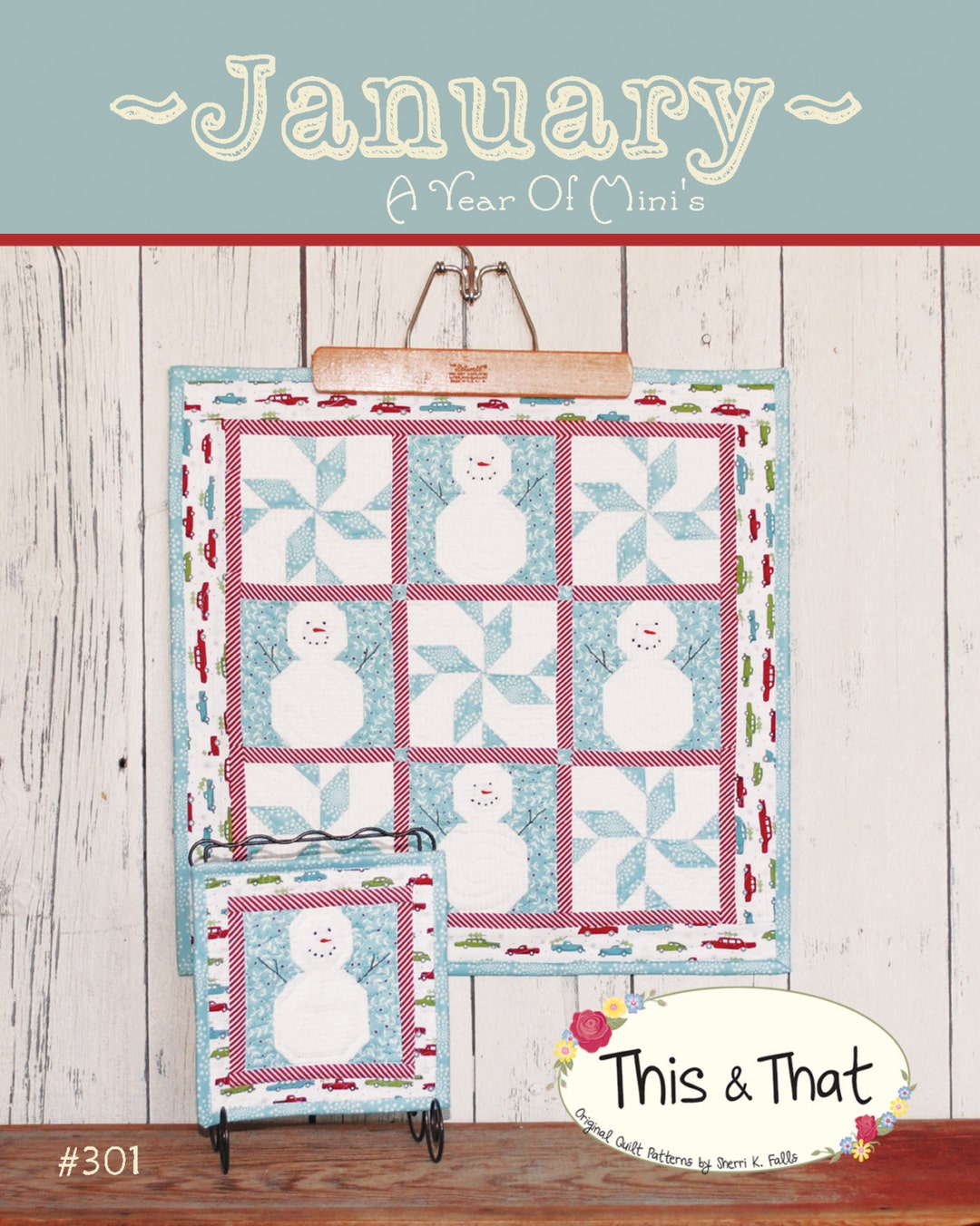 A Year of Mini January Pattern Download - Etsy