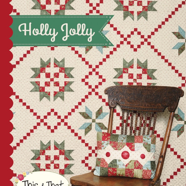 Holly Jolly Quilt Pattern - Etsy