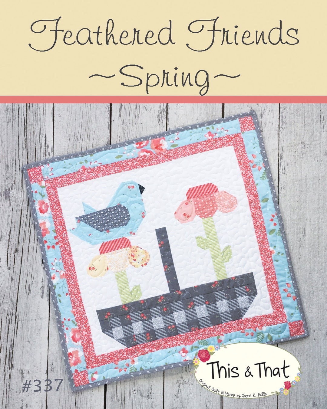 Feathered Friends Spring Pattern - Etsy