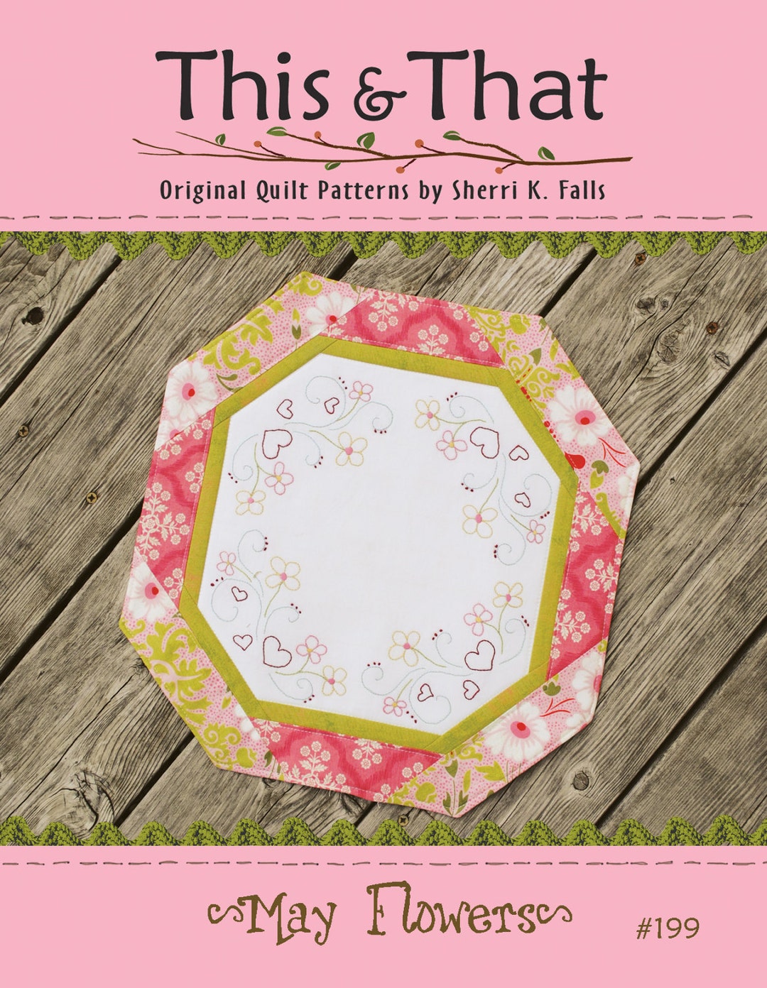 May Flowers Embroidery Pattern - Etsy