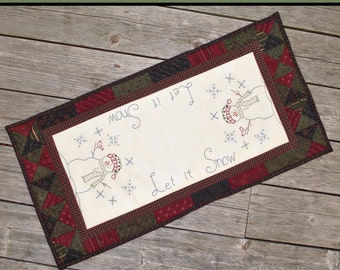 Let It Snow PDF Pattern - Etsy