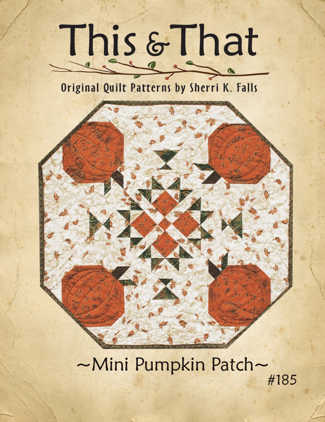 Mini Pumpkin Patch Quilt Pattern Download - Etsy