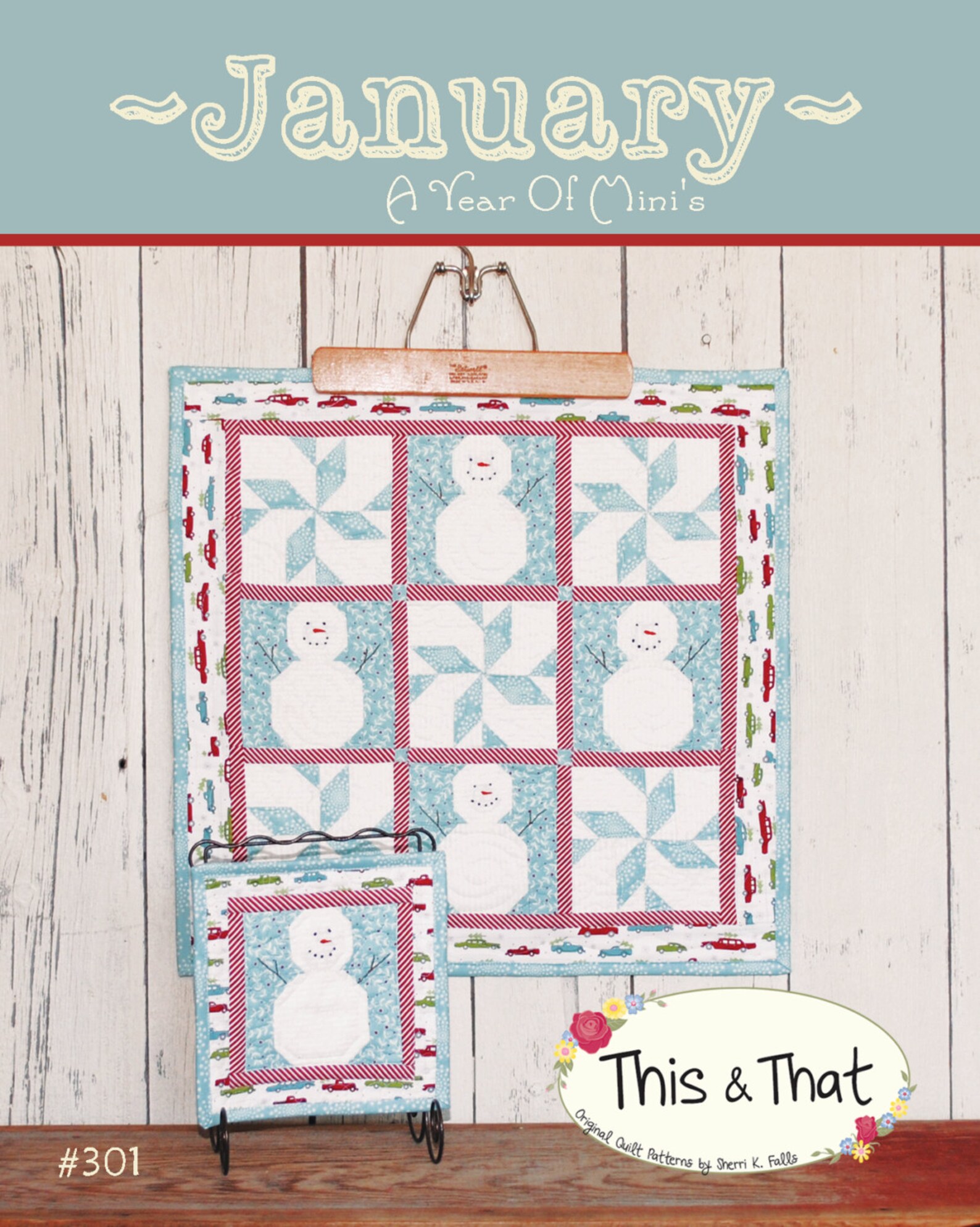 A Year of Mini January Quilt Pattern - Etsy