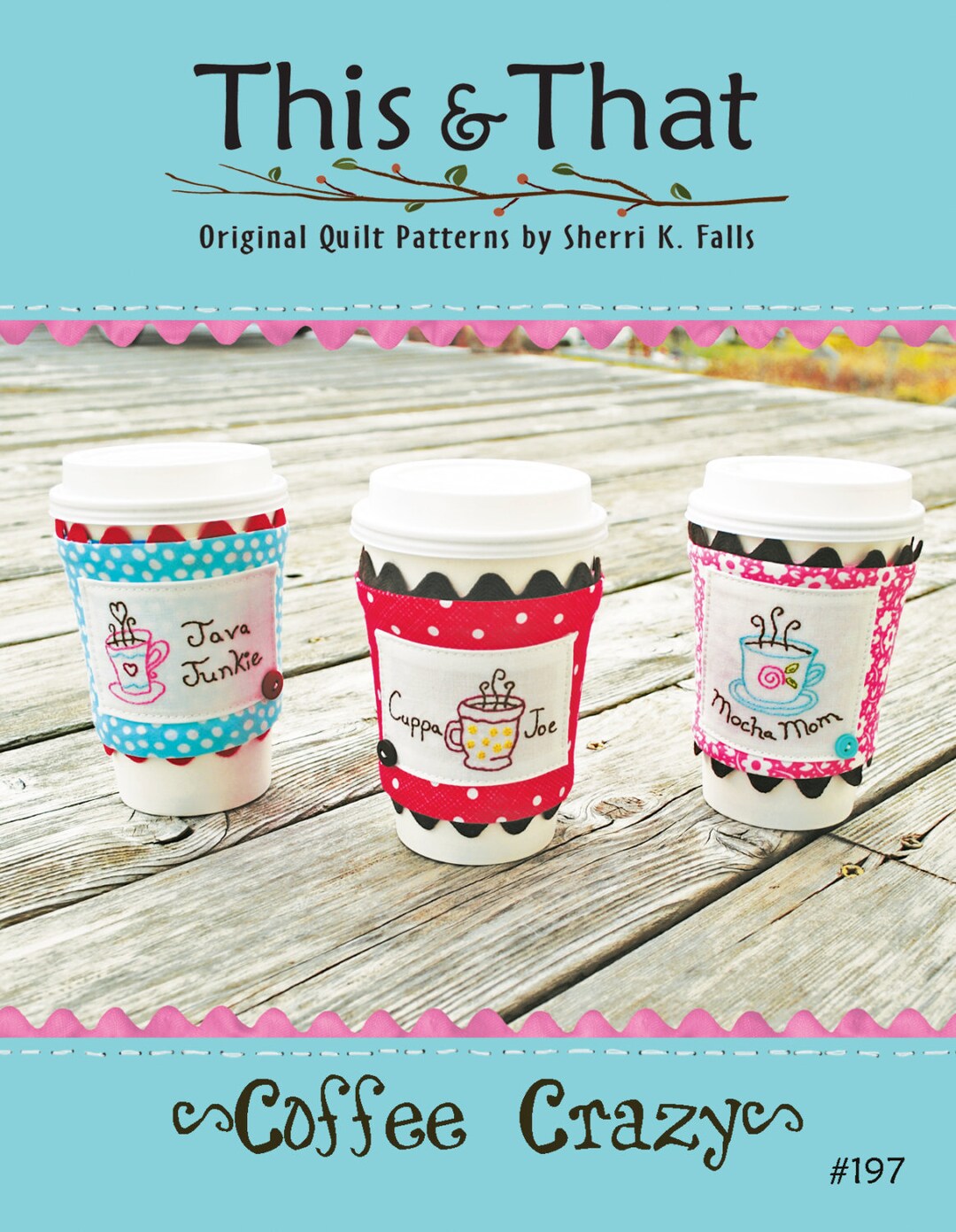 Coffee Crazy Quilt Pattern - Etsy