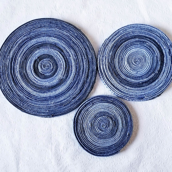 Recycled Denim Rug - Etsy