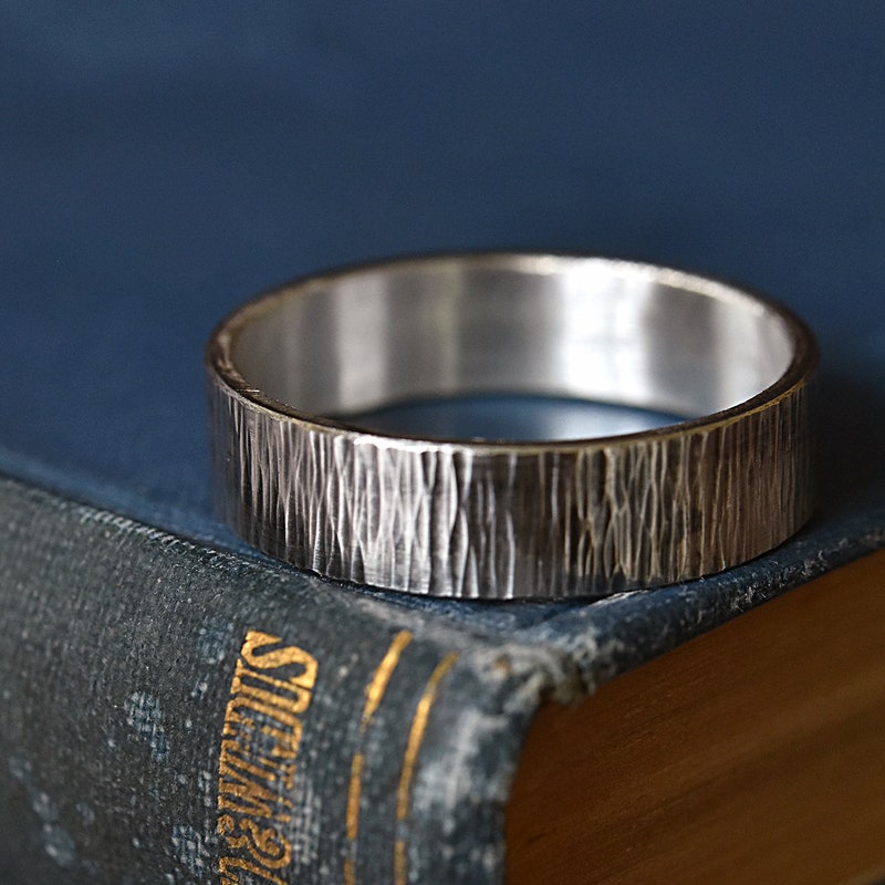 Wood Grain Ring - Etsy