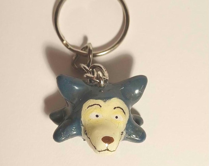 BEASTARS Legoshi Keychain - Etsy