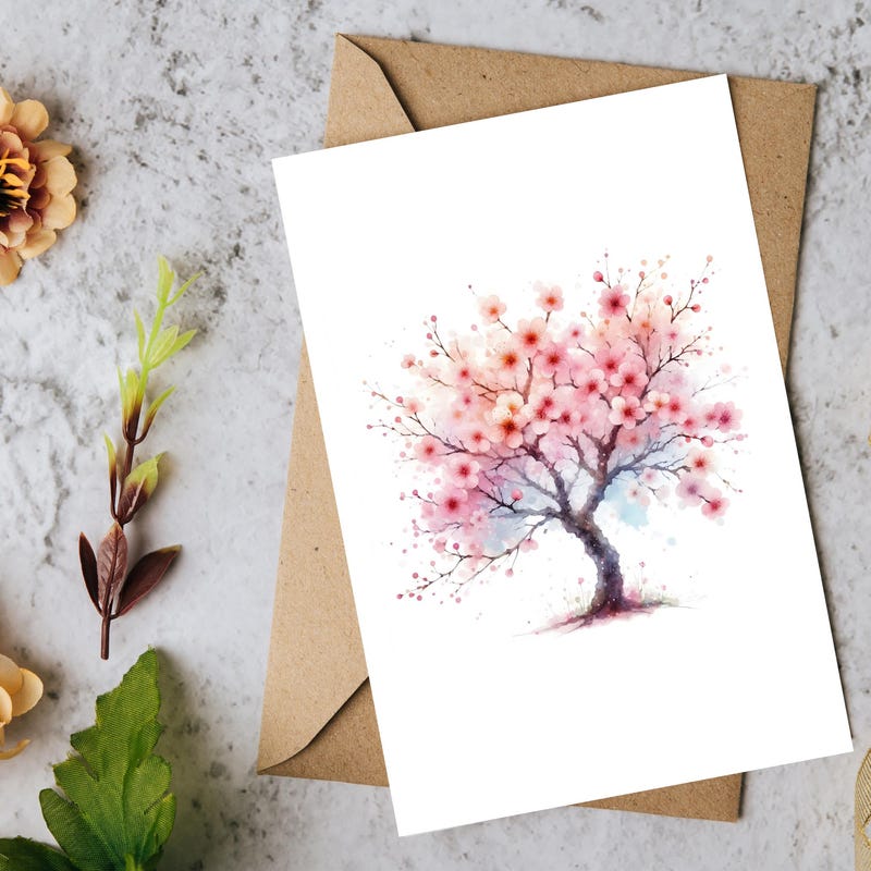 Blossom Cards - Etsy UK