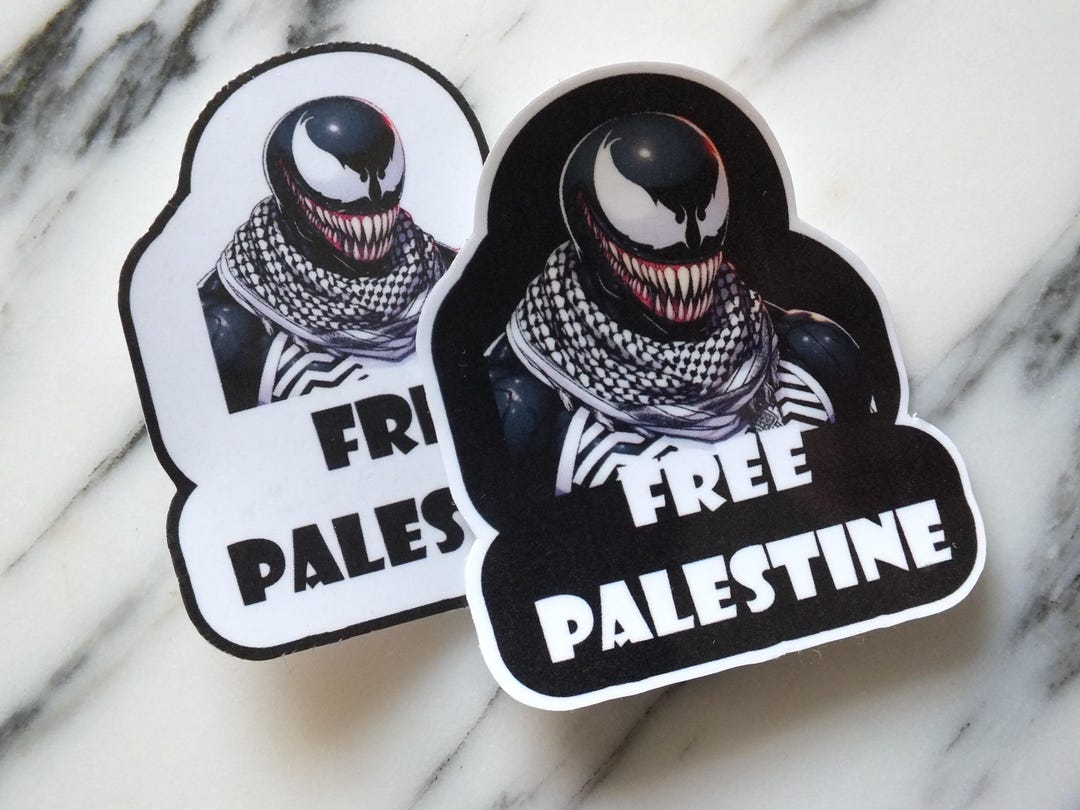 Free Palestine Vinyl Sticker for Laptop Palestinian Stickers for Hydro ...