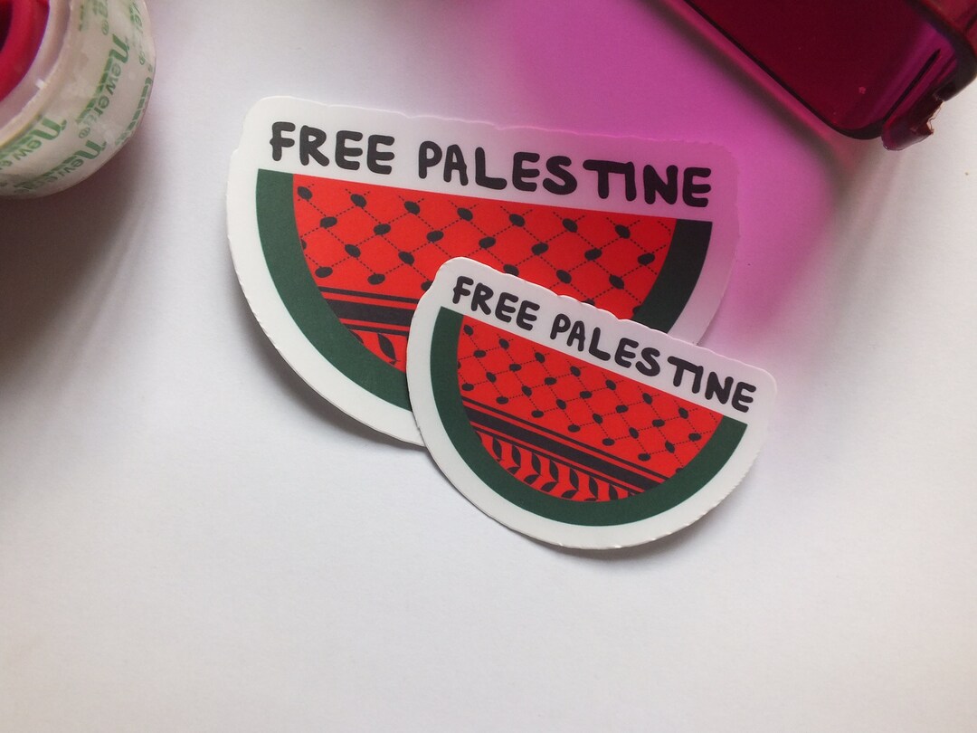 Stickers for Palestine Laptop Sticker That Support Palestine Symbol ...