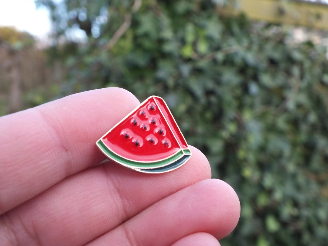 Pro Palestine Watermelon Enamel Pin Free Palestine Button Badge Gaza ...