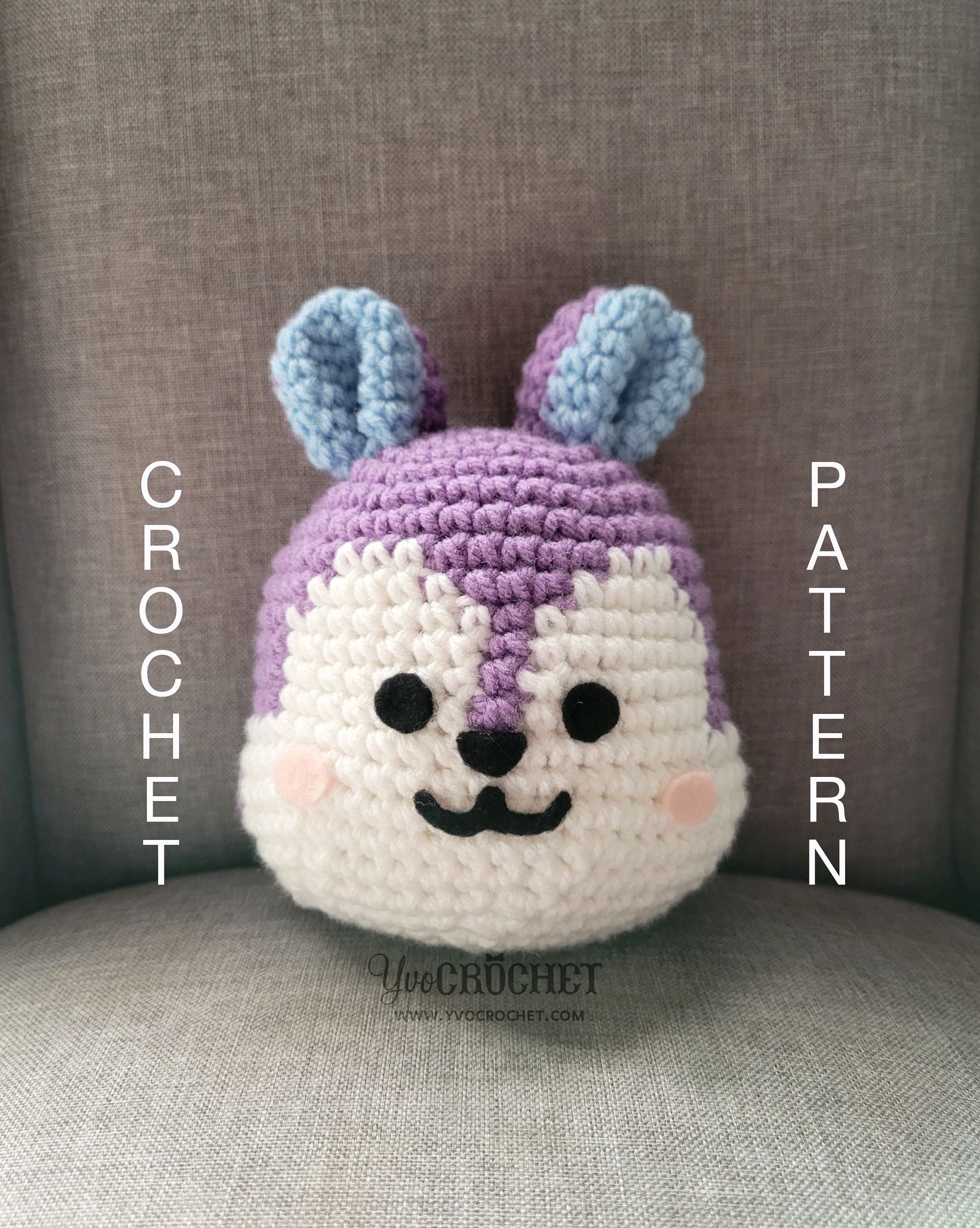 BT21 Inside Mang Crochet Pattern - Etsy Canada