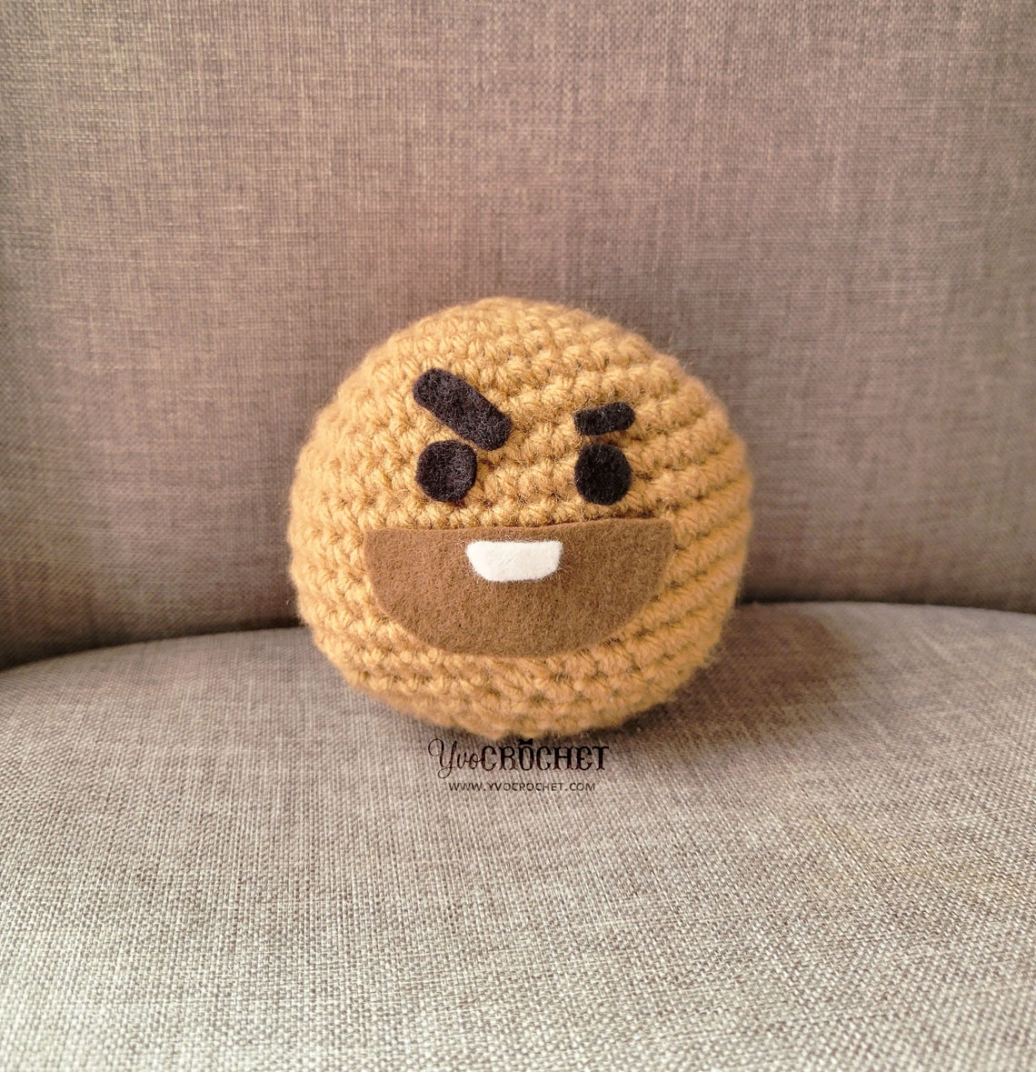 BT21 Shooky Crochet Pattern - Etsy