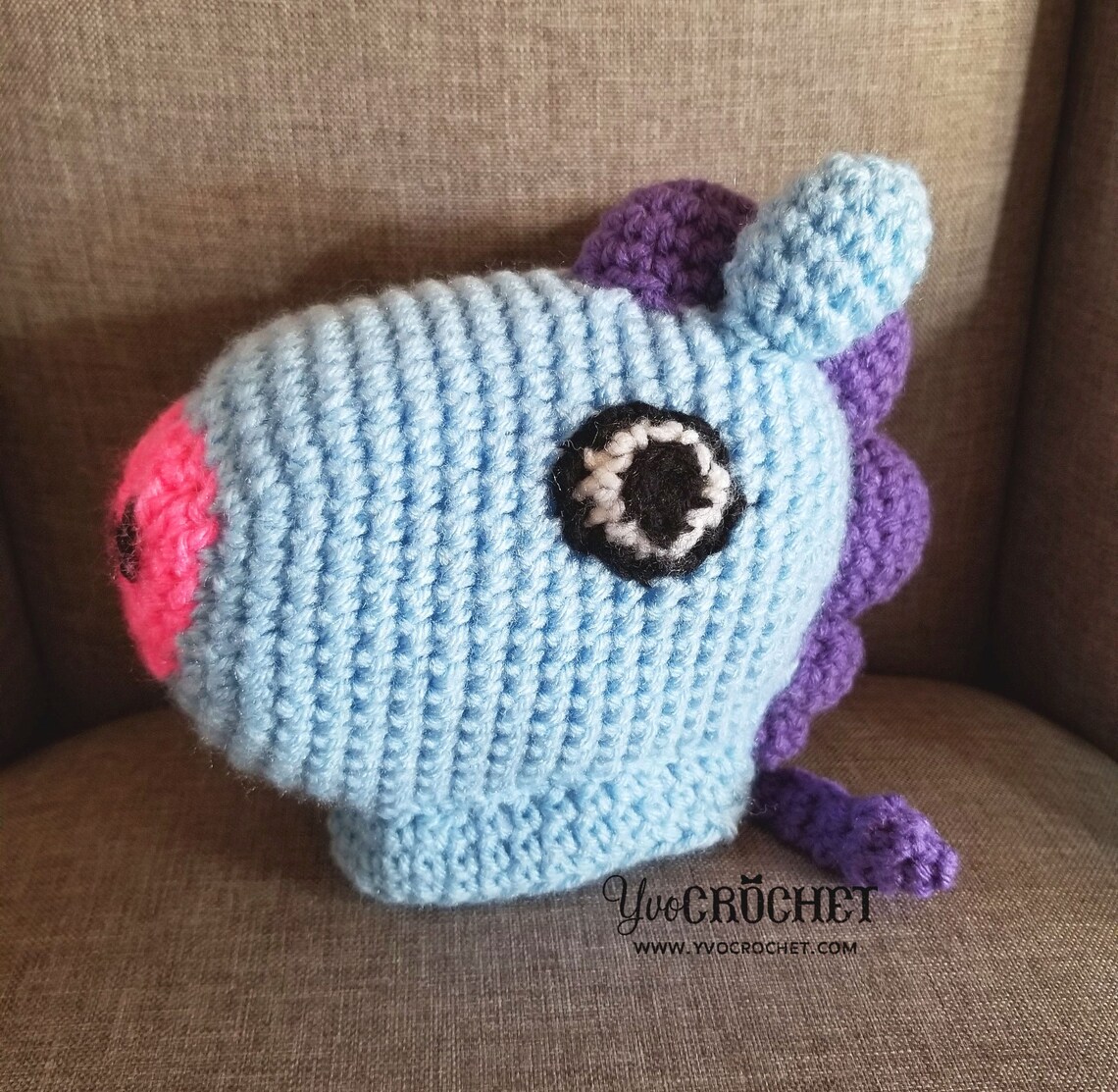 BT21 Mang Crochet Pattern - Etsy Ireland