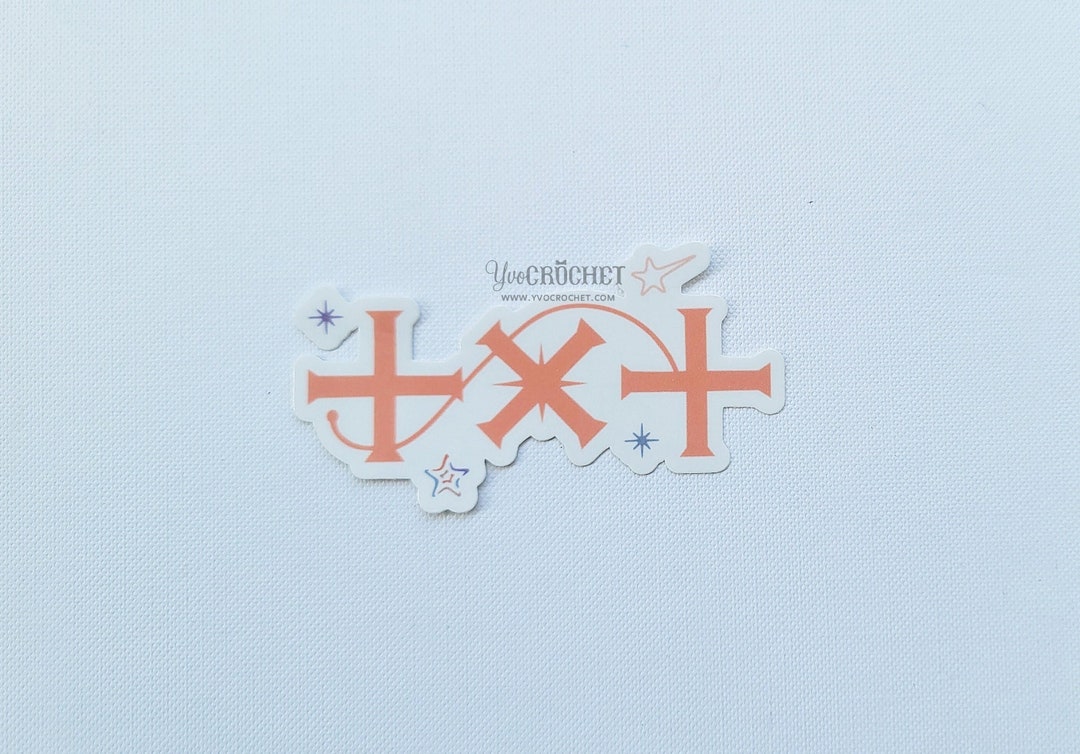 TXT ACT:PROMISE World Tour Translucent Vinyl Sticker - Etsy