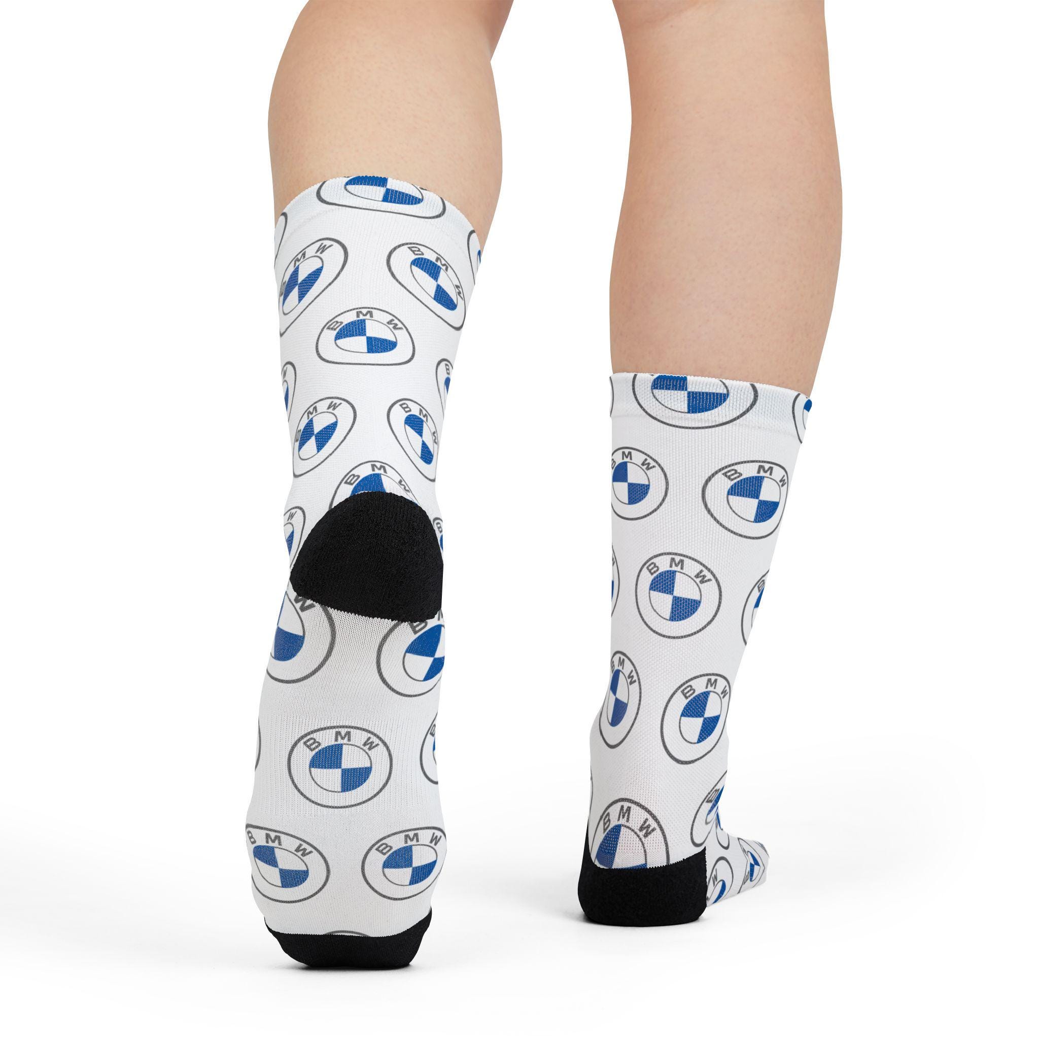 BMW Sublimation Crew Socks, Car Enthusiast Gift, Unique Printed ...