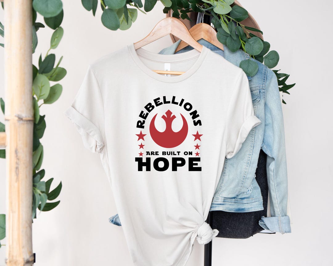 Rebellion Shirt for Women, Political Graphic Tee With Quote, Sci Fi ...