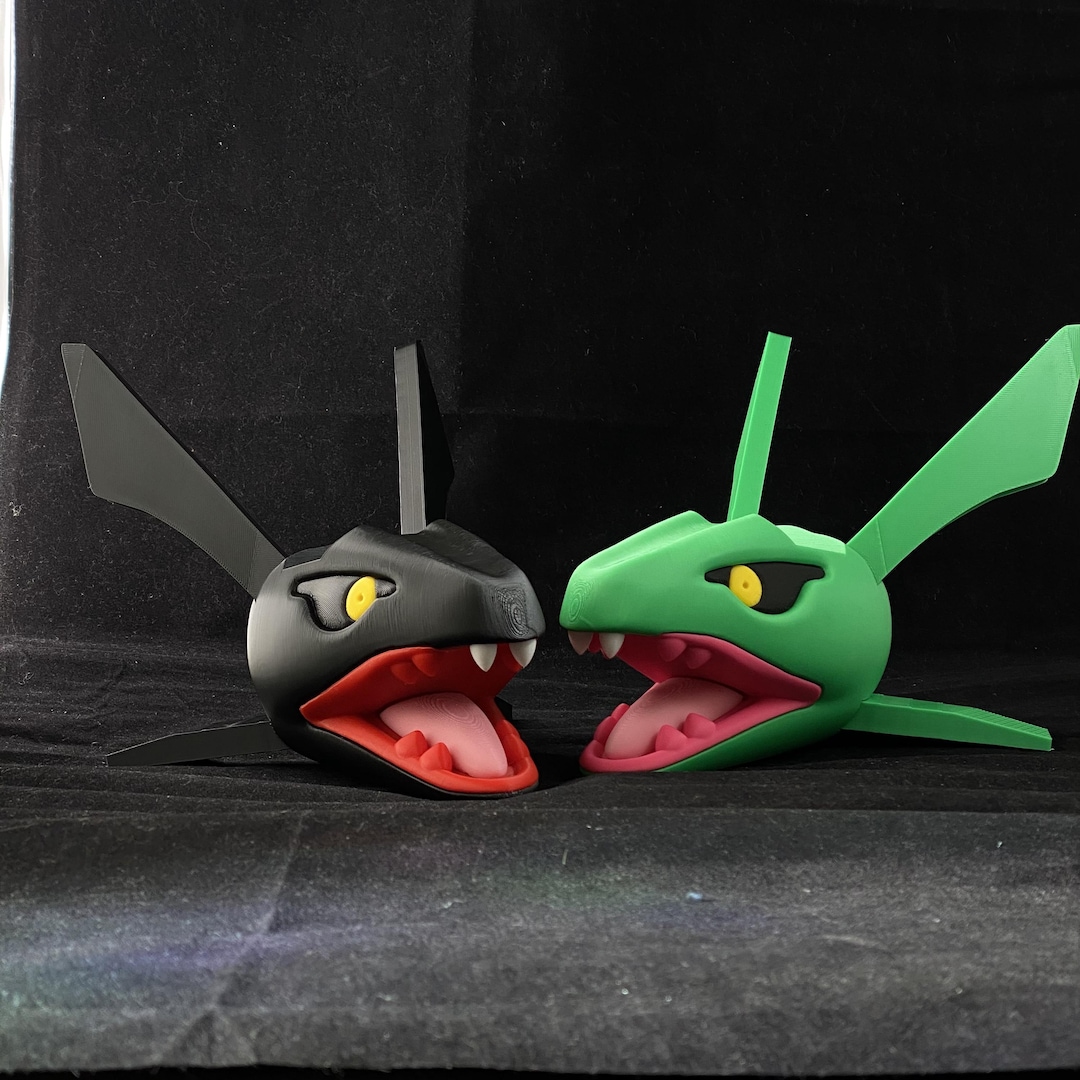 3D Printed Rayquaza-inspired Console Controller Holder | Perfect for ...