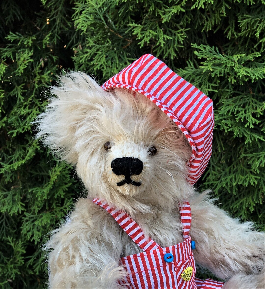 Ridley Artist Teddy Bear Mohair OOAK Collectible - Etsy