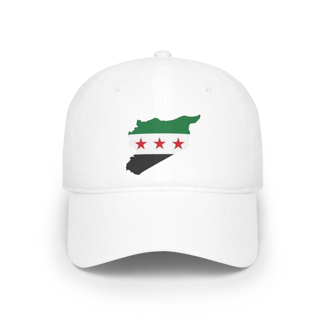 Syrian Flag Country Hat Red and Green Flag Design Baseball Cap - Etsy