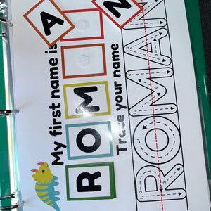 Learning Binder for Toddler, Pre K, and Kindergarten - Etsy