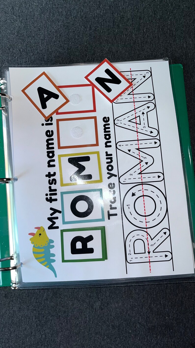 Learning Binder for Toddler, Pre K, and Kindergarten - Etsy