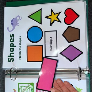 Learning Binder for Toddler, Pre K, and Kindergarten - Etsy