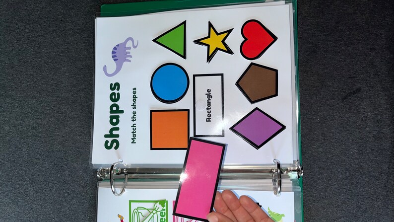 Learning Binder for Toddler, Pre K, and Kindergarten - Etsy