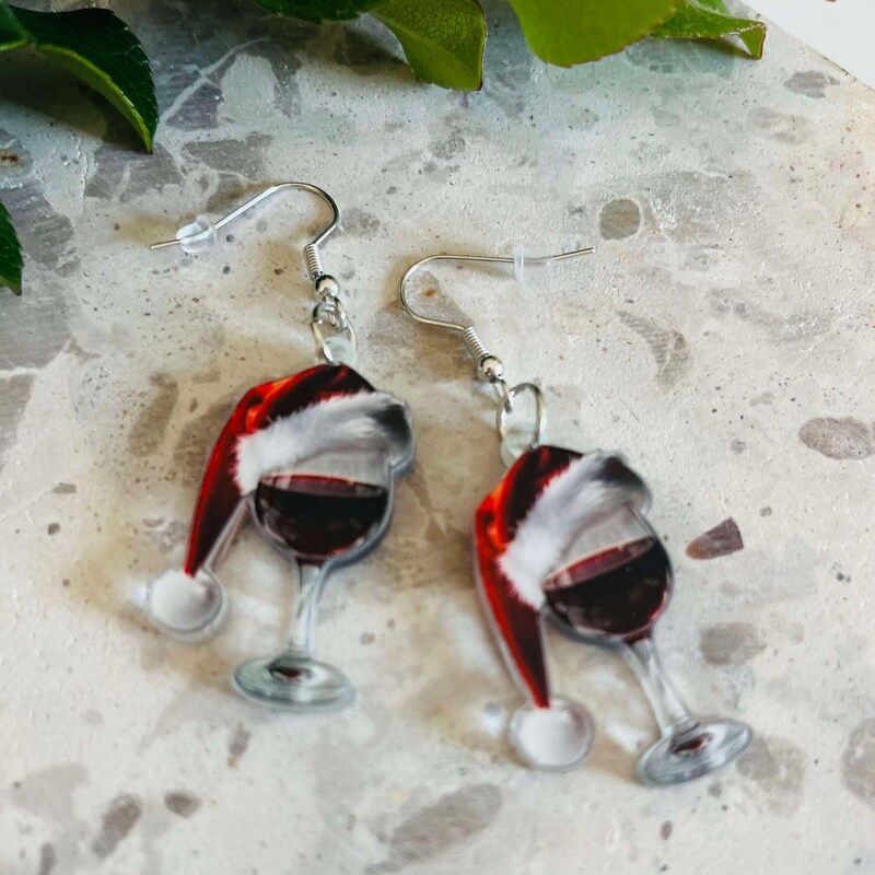 Christmas Earrings - Etsy