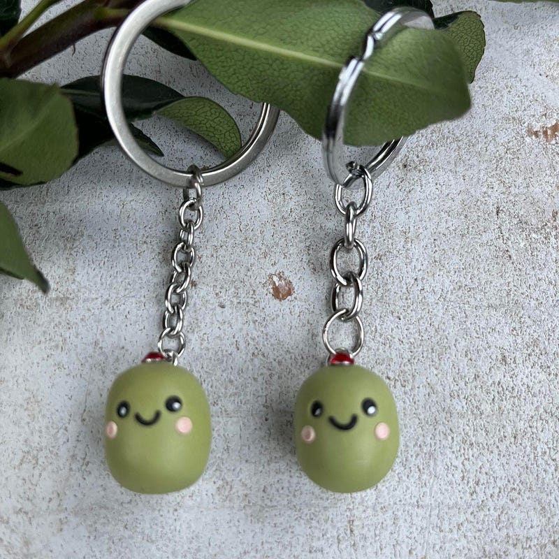 Clay Key Chain - Etsy