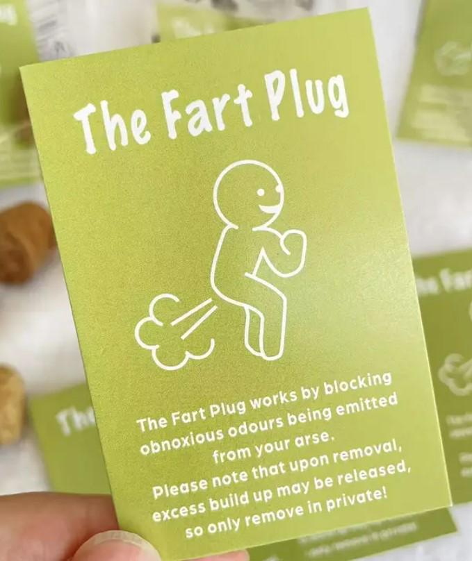 Fart Plug, Joke, Practical Joke, Funny, Smelly, Party Game, Gift, Gift ...