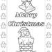 Christmas Coloring Pages for Kids: Holiday Characters (printable) - Etsy