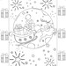Christmas Coloring Pages for Kids: Holiday Characters (printable) - Etsy