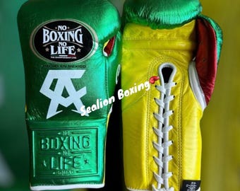Customized Canelo Handmade No Boxing No Life Boxing Gloves | Premium ...