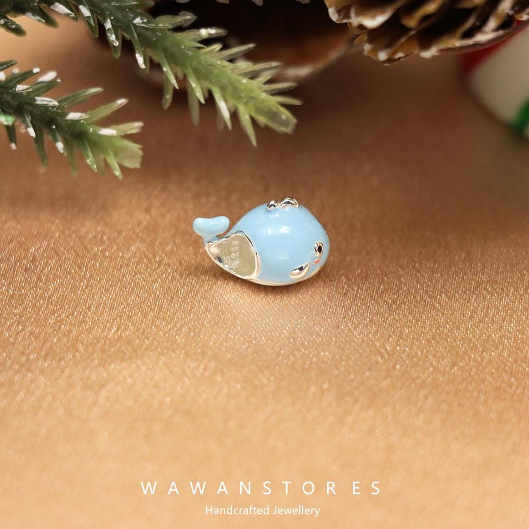 Fit Pandora Sterling Silver Baby Whale Pendant Bead DIY Jewelry for ...