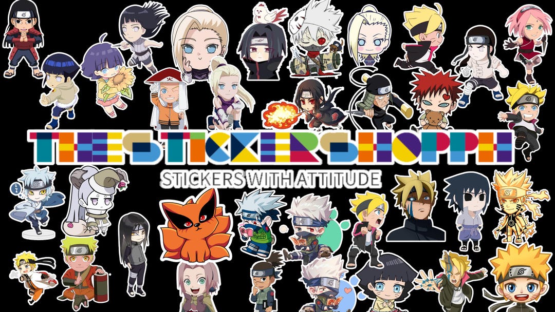 Naruto Bundle: Top Anime Sticker Designs, High-quality Pngs, Ultimate ...