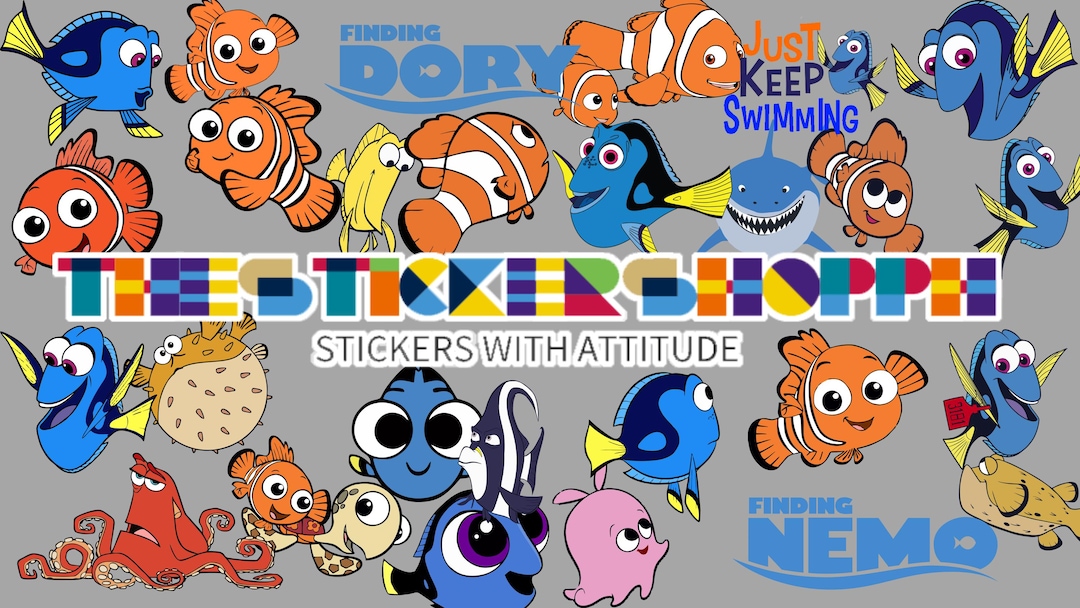 Finding Nemo Bundle, Best Sticker Design All Anime Design, Png ...