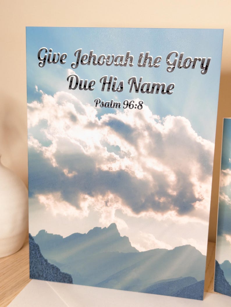 2025 Year Text Jehovah's Witnesses Card | JW Encouraging Card | Best ...